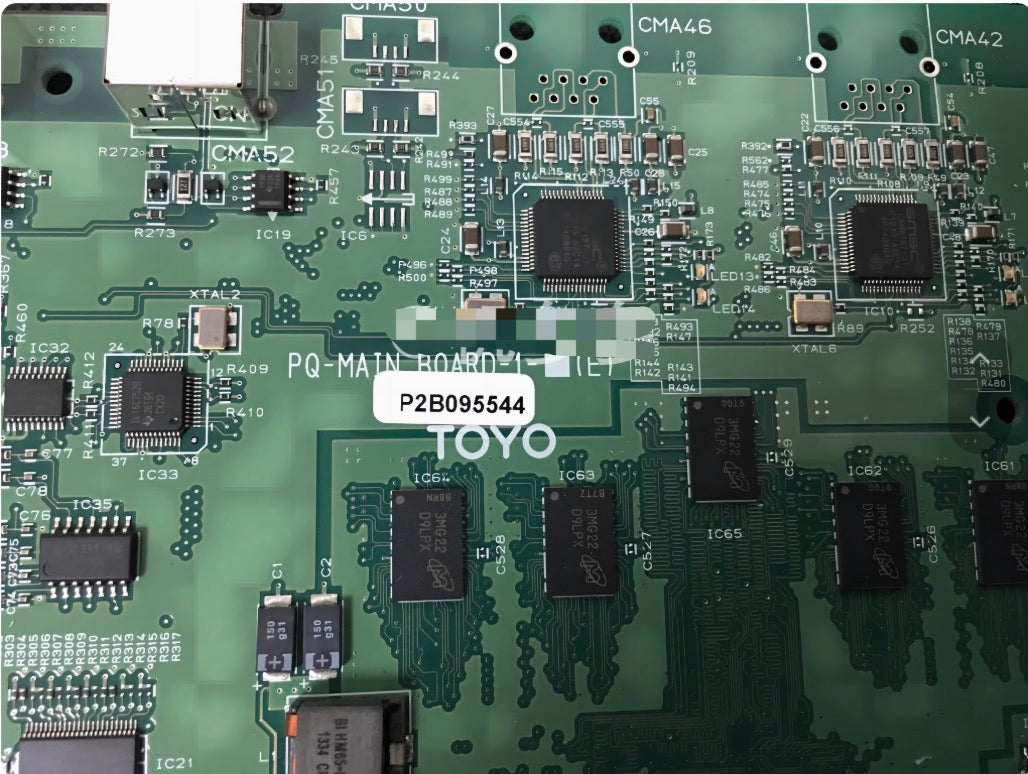 TOYO Injection Molding Machine CPU Board Computer Board PQ-MAIN BOARD ...